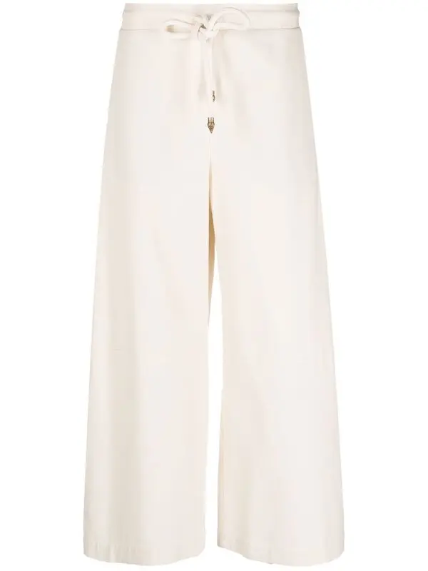 Zeus+dione Four-pocket Wide Leg Culottes