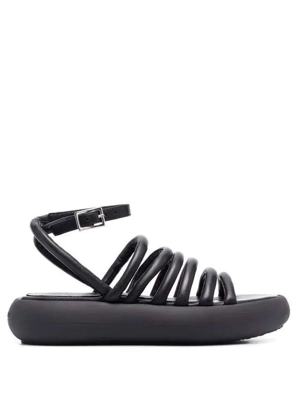 VIC MATIE Strappy Leather Sandals