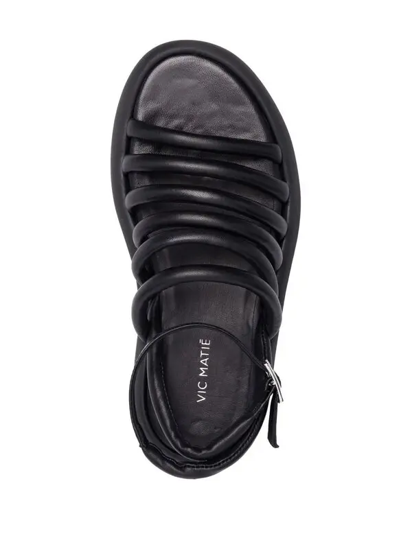 VIC MATIE Strappy Leather Sandals
