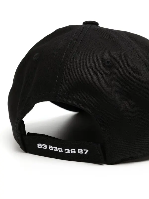 VTMNTS Barcode-print Baseball Cap - Black