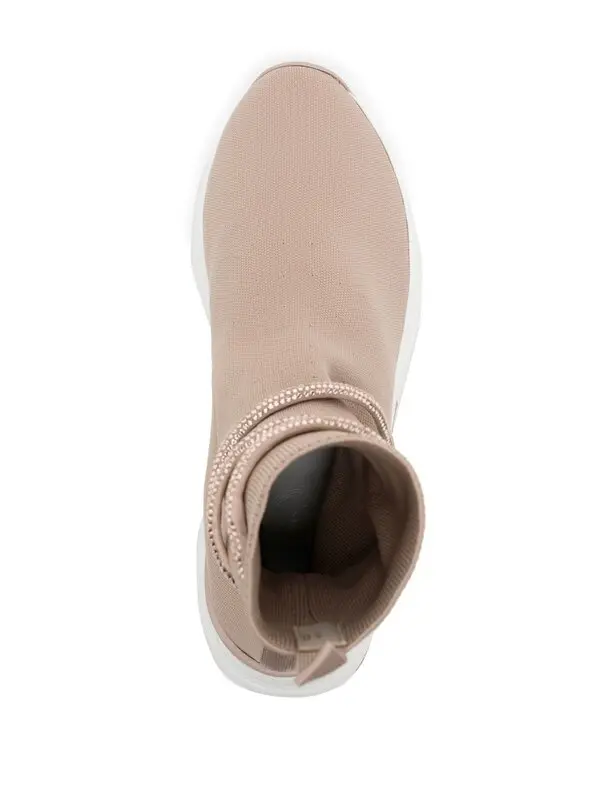 Rene Caovilla Strap-detail Slip-on Sneakers - Brown