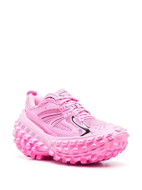 Balenciaga Bouncer Chunky-sole Sneakers - Pink