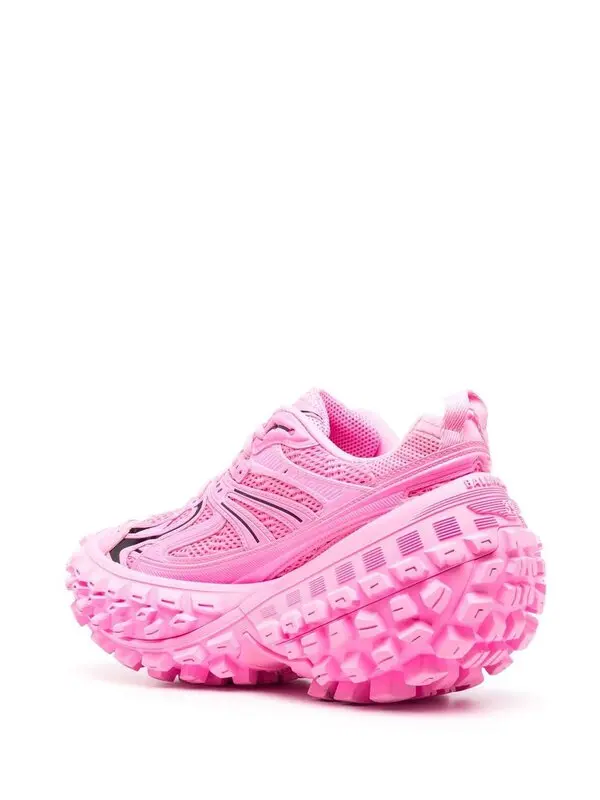 Balenciaga Bouncer Chunky-sole Sneakers - Pink
