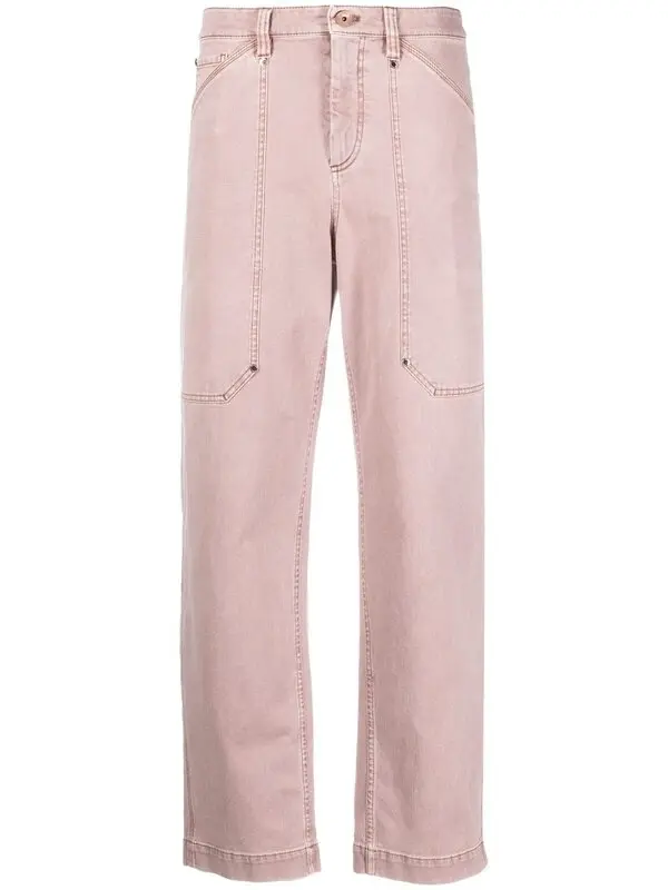 Brunello Cucinelli High-waisted Straight-leg Trousers