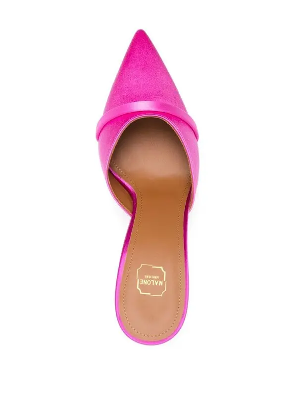 MALONE SOULIERS 95mm Sculpted Heeled Mules