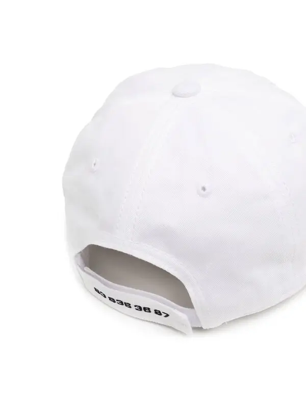 VTMNTS Barcode-print Baseball Cap - White