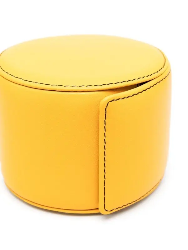 KROSS STUDIO Leather Watch Roll - Yellow