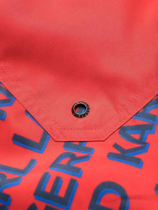 Karl Lagerfeld Logo-print Swim Shorts