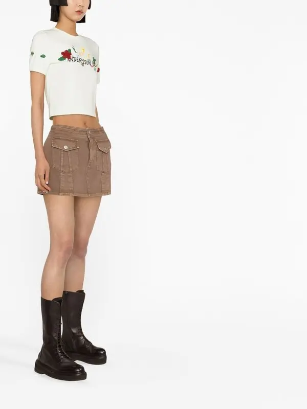 Andersson Bell Dasha Flower-garden Logo T-shirt