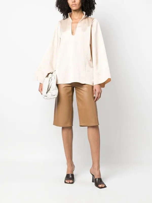 BY MALENE BIRGER Long-sleeve Wool Blouse
