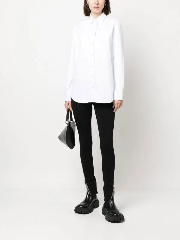 Raf Simons Logo-patch Shirt - White