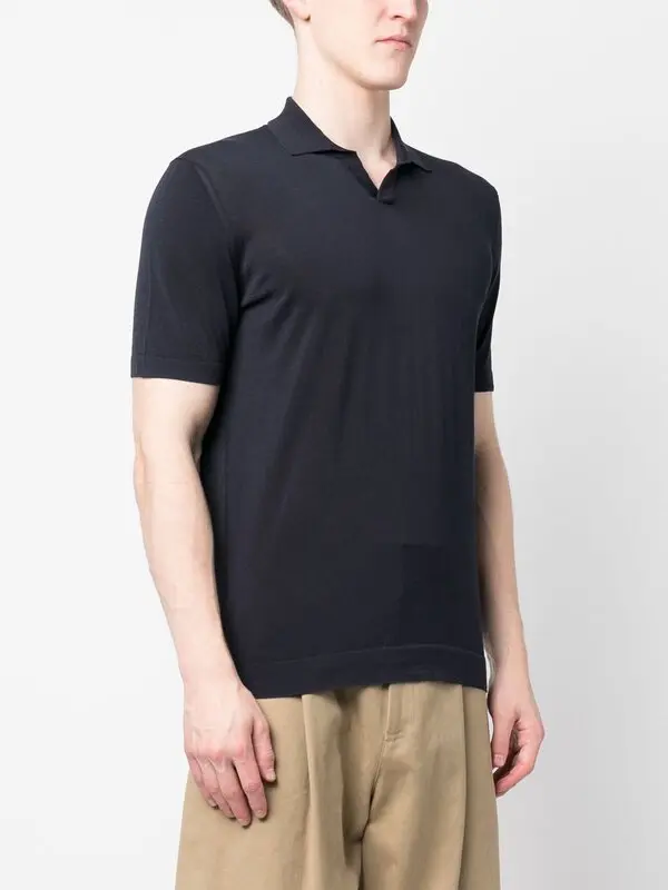 DRUMOHR Open-collar Polo Shirt