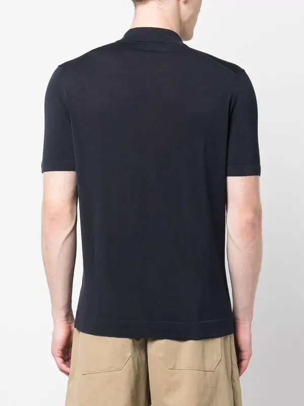 DRUMOHR Open-collar Polo Shirt