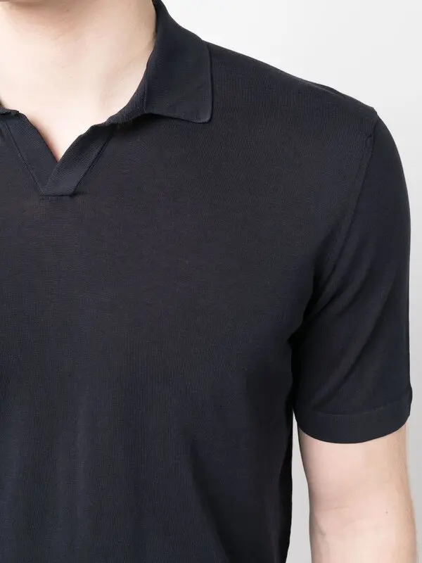 DRUMOHR Open-collar Polo Shirt