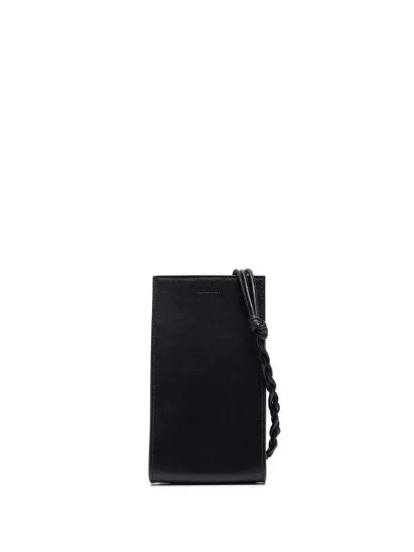 JIL SANDER Leather Neck Bag - Black