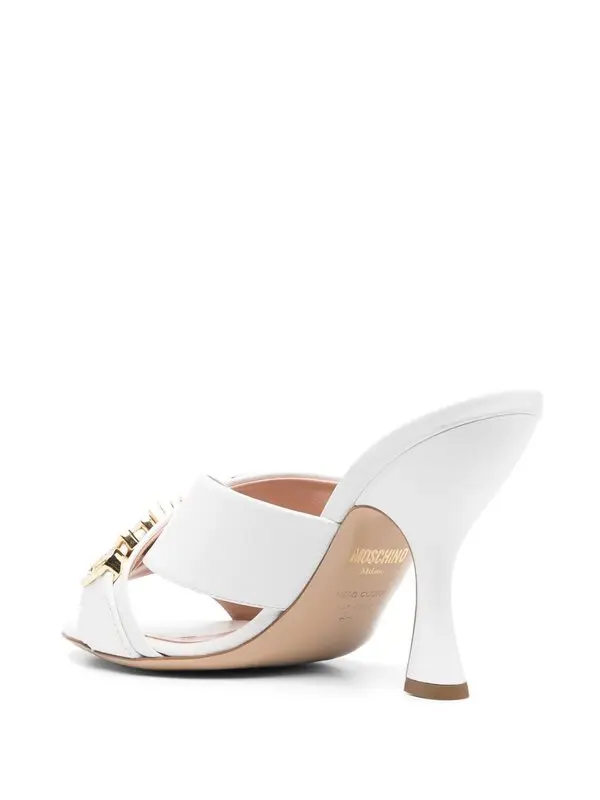 Moschino 110mm Logo-plaque Sandals