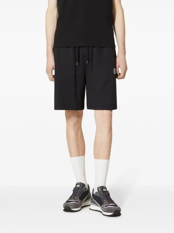 Valentino Garavani Vlogo Signature Cotton Bermuda Shorts