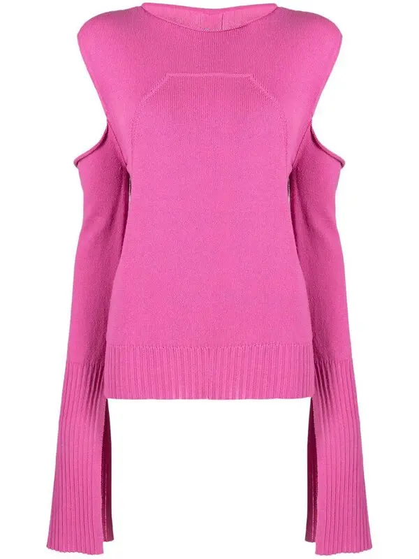 Rick Owens Cape-sleeve Cut-out Jumper