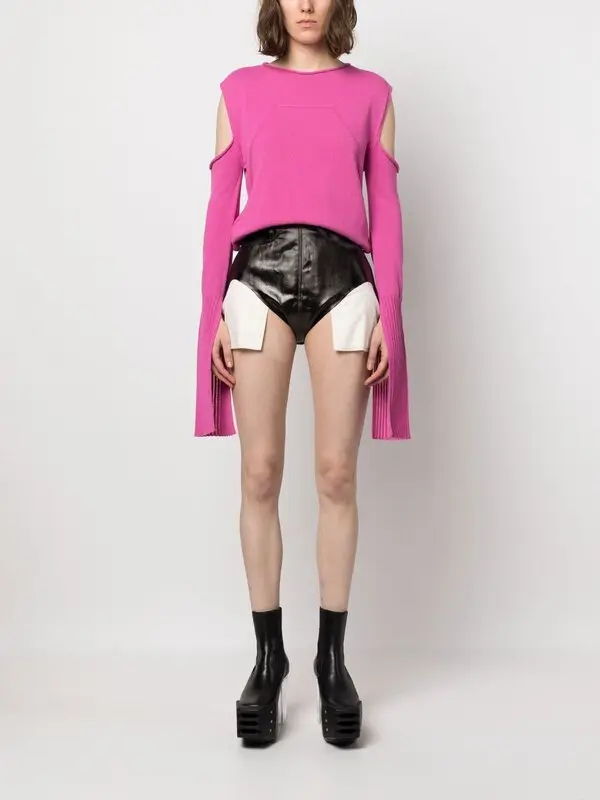 Rick Owens Cape-sleeve Cut-out Jumper