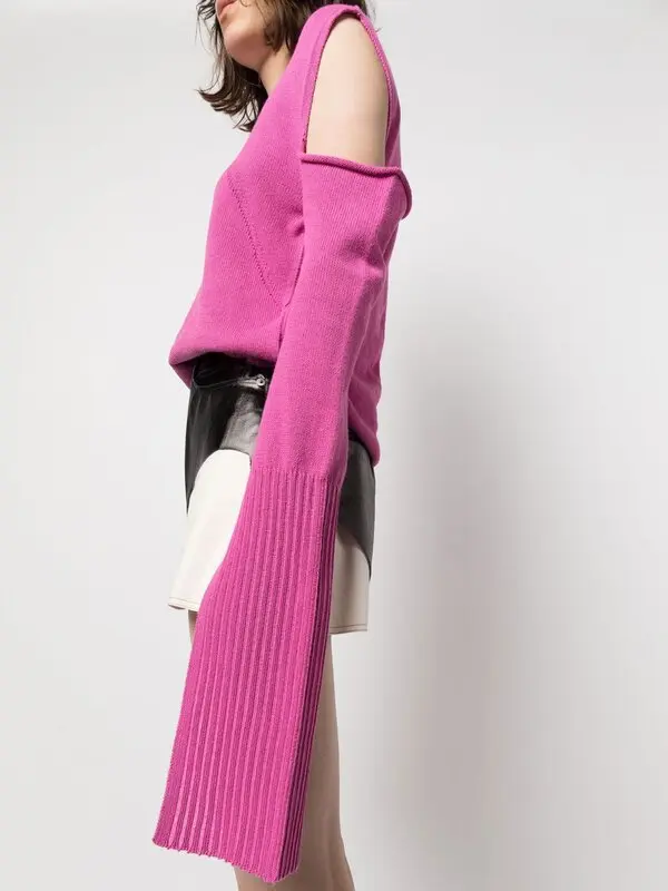 Rick Owens Cape-sleeve Cut-out Jumper