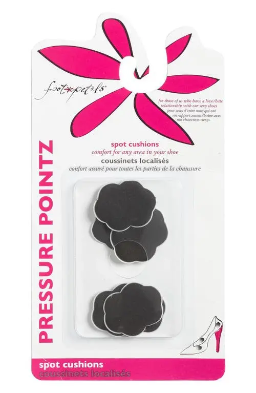 FOOT PETALS Pressure Pointz Shoe Pads - Black Iris