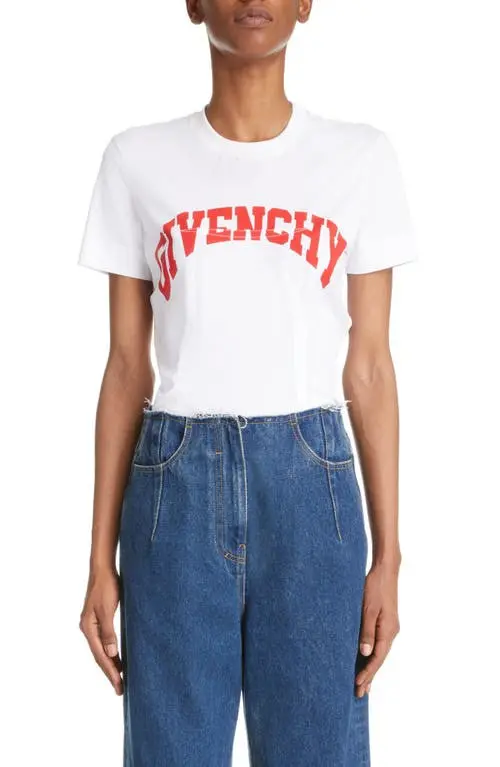 Givenchy Dart Varsity Logo Graphic Tee