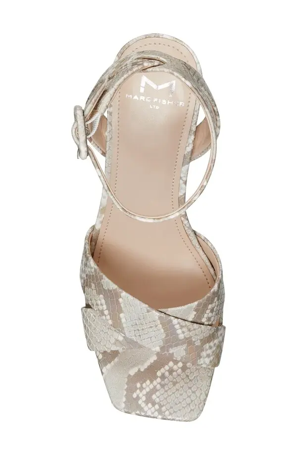 Marc Fisher Faril Ankle Strap Platform Sandal