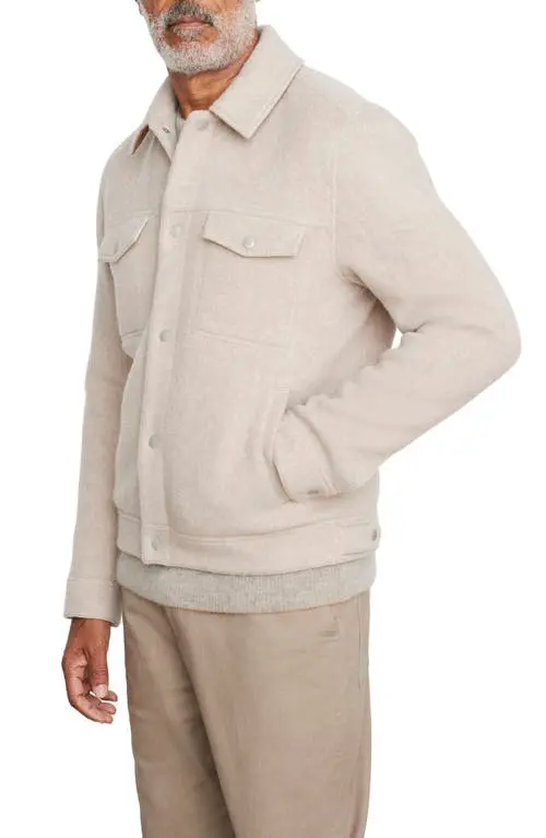 Vince Wool Blend Trucker Jacket