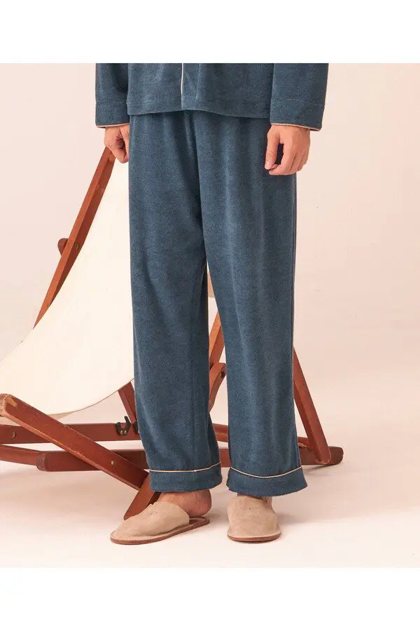 FOO TOKYO Cotton Pajamas Turquoise