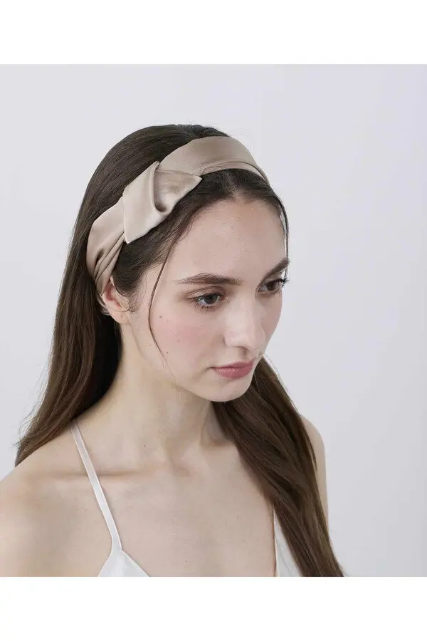 FOO TOKYO Silk Hairband - Pink