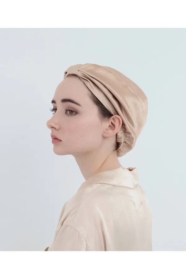FOO TOKYO Silk Hair Cap - Pink