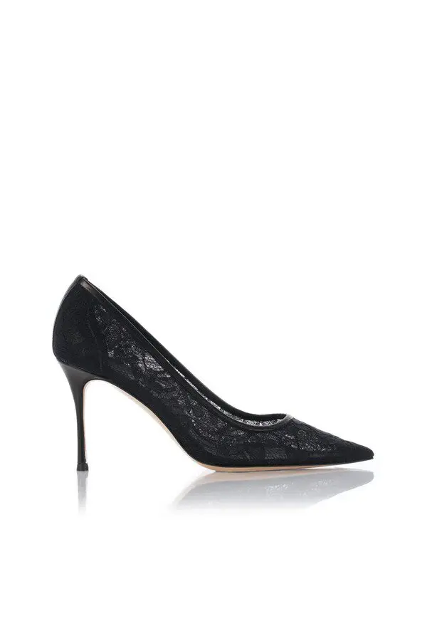 Marion Parke Eleanor 85 Pump | Ivory Lace