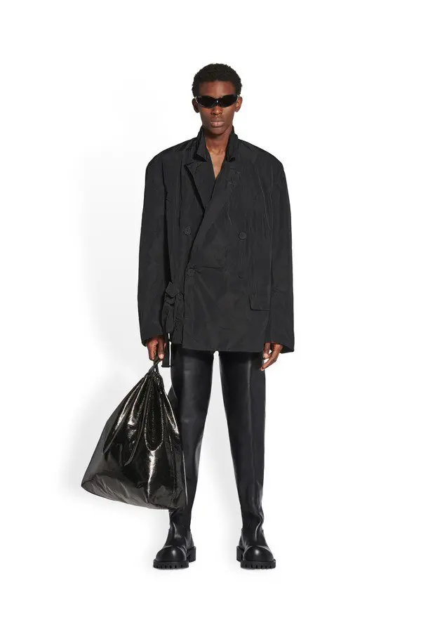 Balenciaga Packable Jacket - Black | Editorialist