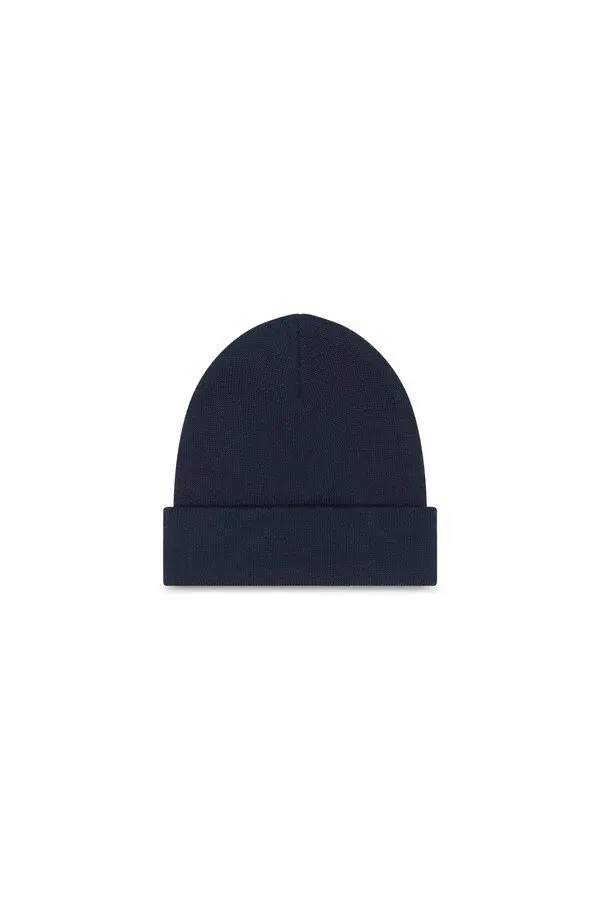 Balenciaga 3b Sports Icon Beanie In Blue - Navy | Editorialist