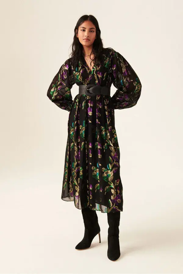 Ba&Sh Ashley Dress In Black - 40% Off
