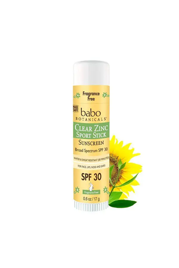 BABO BOTANICALS Clear Zinc Mineral Sunscreen Sport Stick Spf30 Fragrance-free - Red