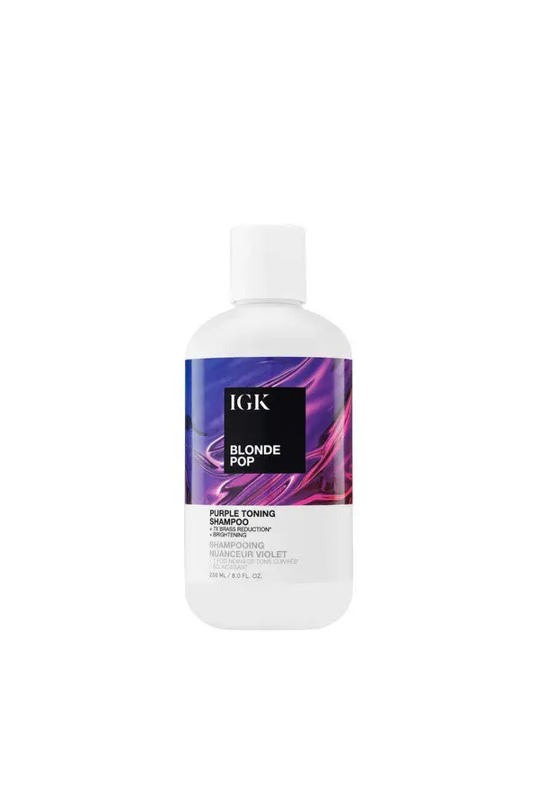 IGK Blonde Pop Toning Shampoo - Purple