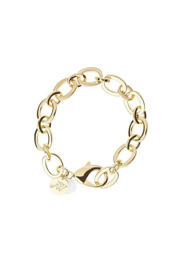 JANE WIN Chunky Link Chain Bracelet - Gold