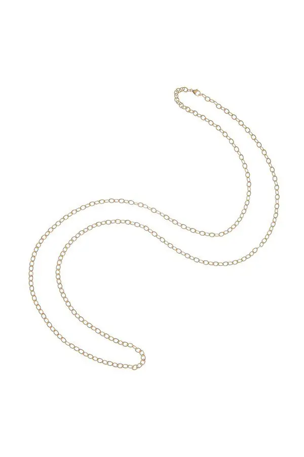 JANE WIN Mini Twist Link 32 Inch Chain - Gold