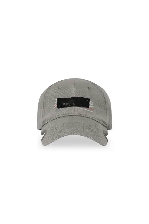 ※にあ様対応　BALENCIAGA HAT GAFFER CAP テープロゴ BALENCIAGA(バレンシアガ) 「Gaffer Cap」テープロゴキャップ719364