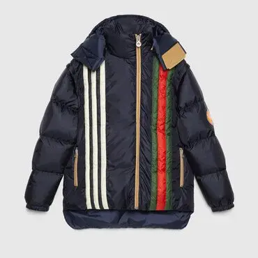 Gucci Adidas X Down Jacket, Size It Ready-To-Wear - Blue