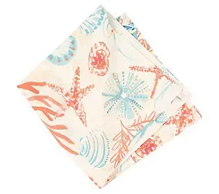C&F HOME Shelly Shores Napkin, Set Of 6 Valerie - One-color