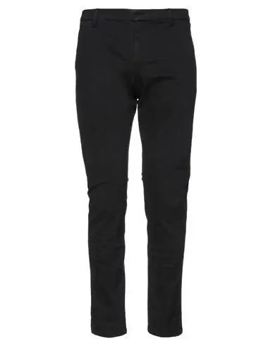 DONDUP Pants Size Cotton, Elastane - Black