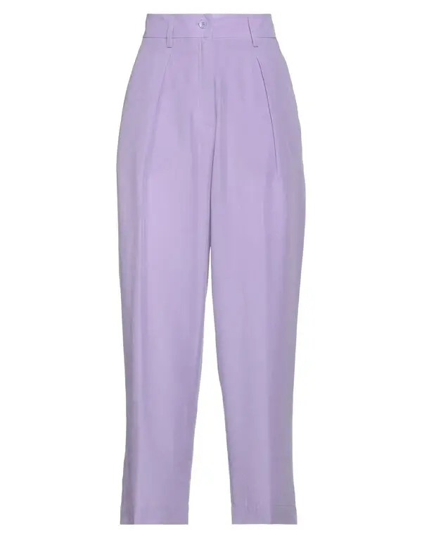PIERANTONIOGASPARI Lyocell Tapered Chinos - Light Purple