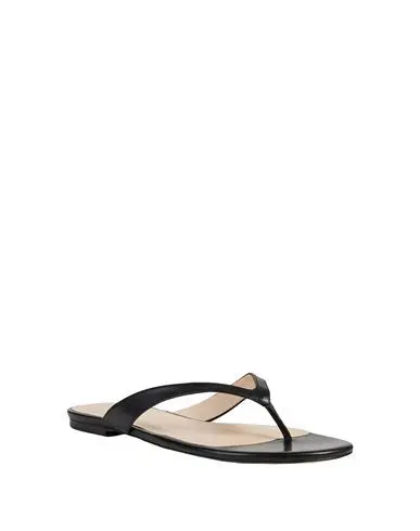 STUART WEITZMAN Soft Leather Thong Sandals