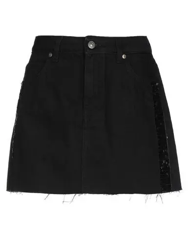 GAËLLE PARIS Flared Denim Skirt