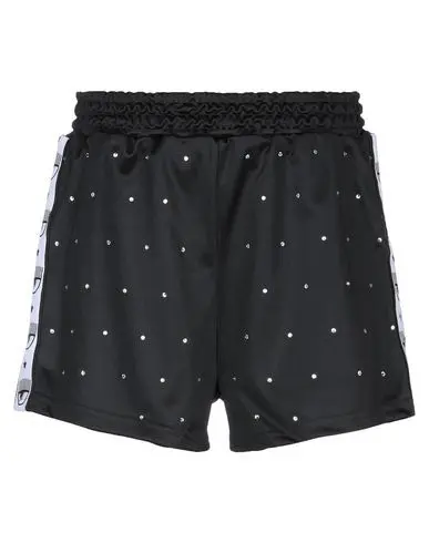 CHIARA FERRAGNI Solid Color Appliqued Shorts