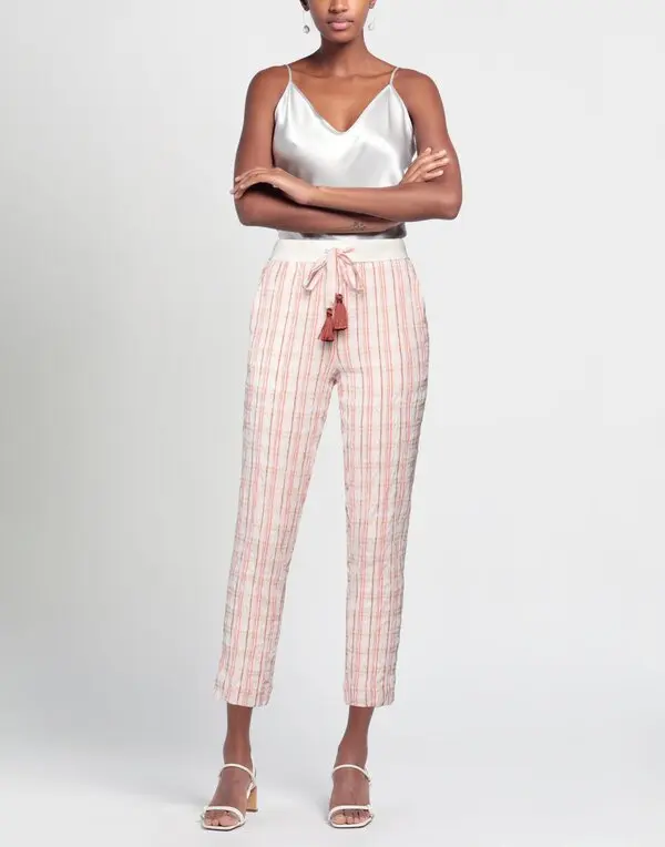KATIA GIANNINI Tartan Tapered Pants