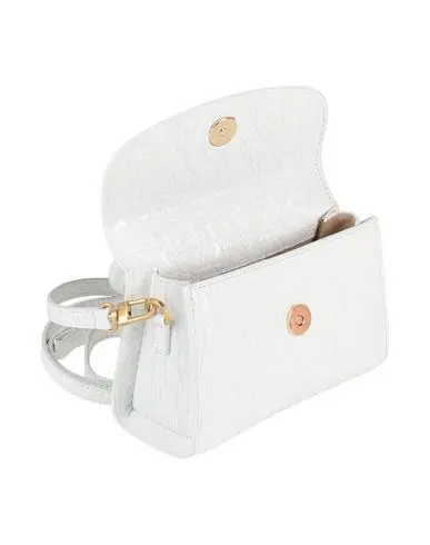 By Far Cow Leather Handbag - White