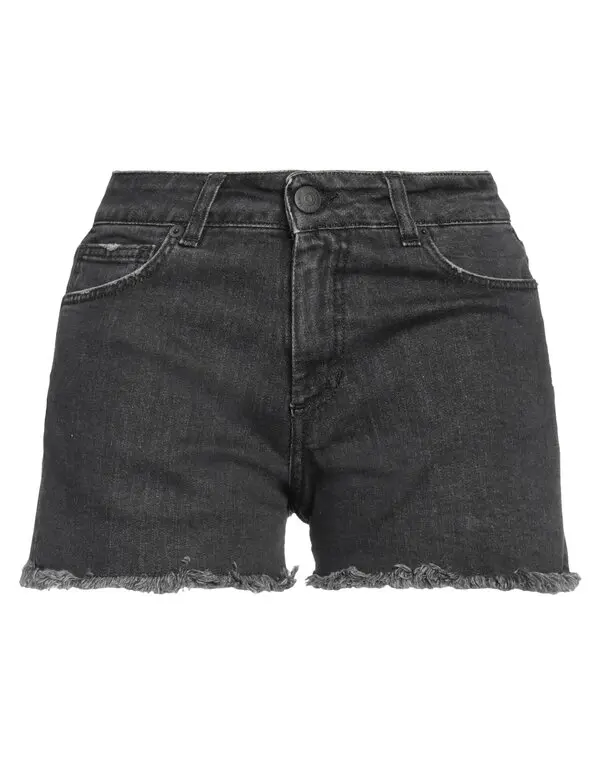 FAMILY FIRST Denim Shorts Size Cotton, Elastane